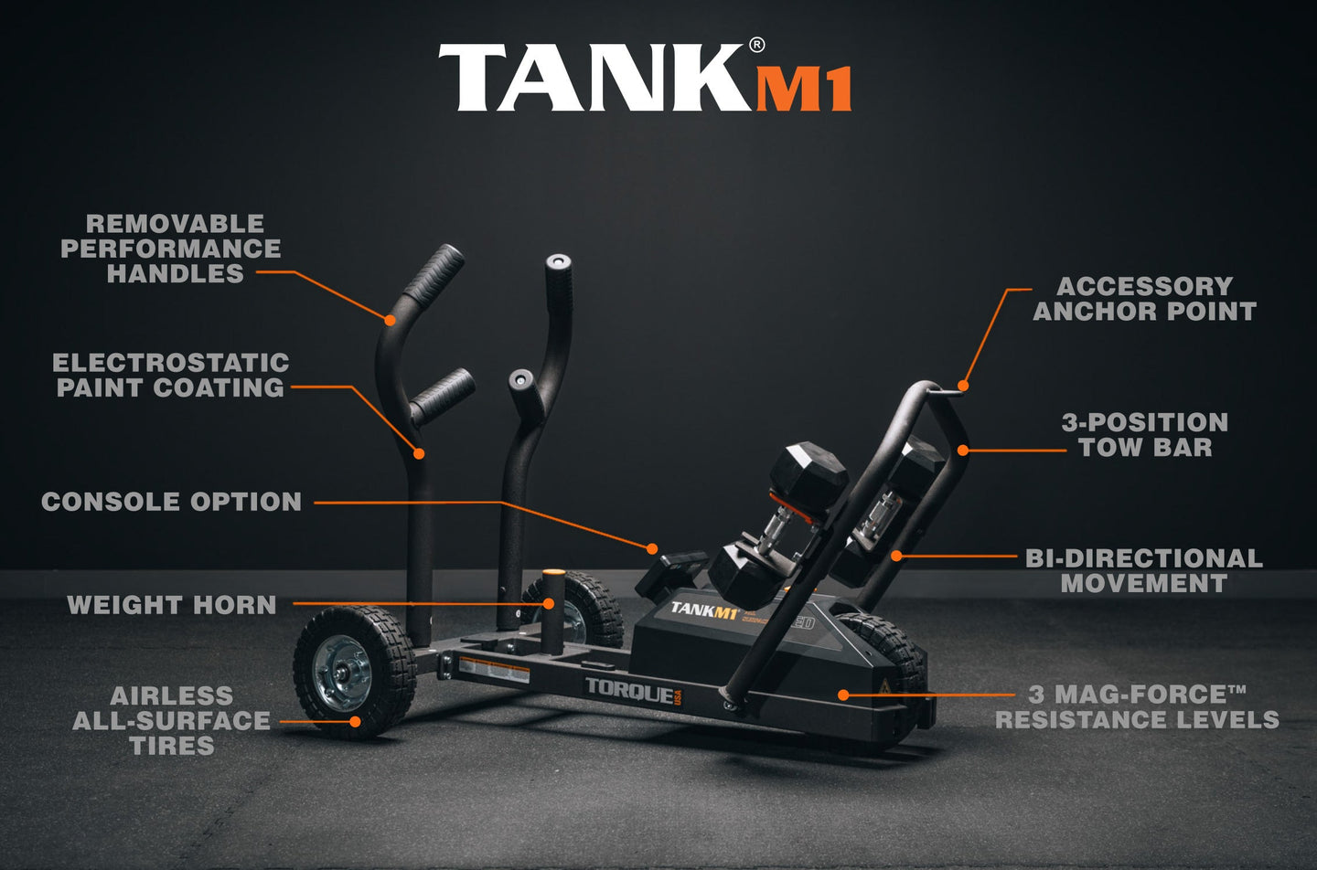TANK® M1 Push Sled – PRx Performance