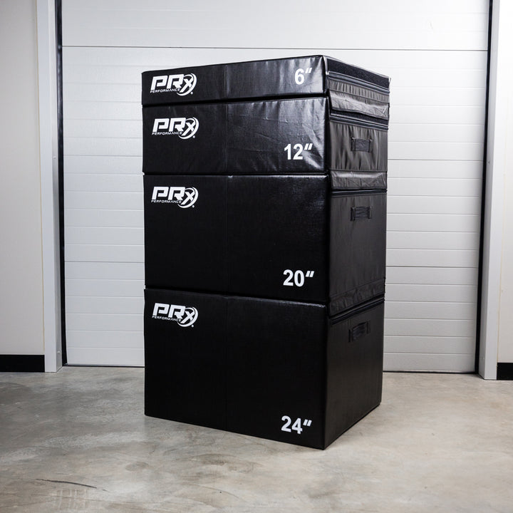 PRx Stackable Soft-Sided Plyo Box – PRx Performance