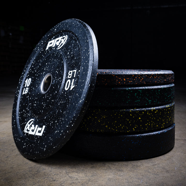 PRx Color Fleck Bumper Plates – PRx Performance