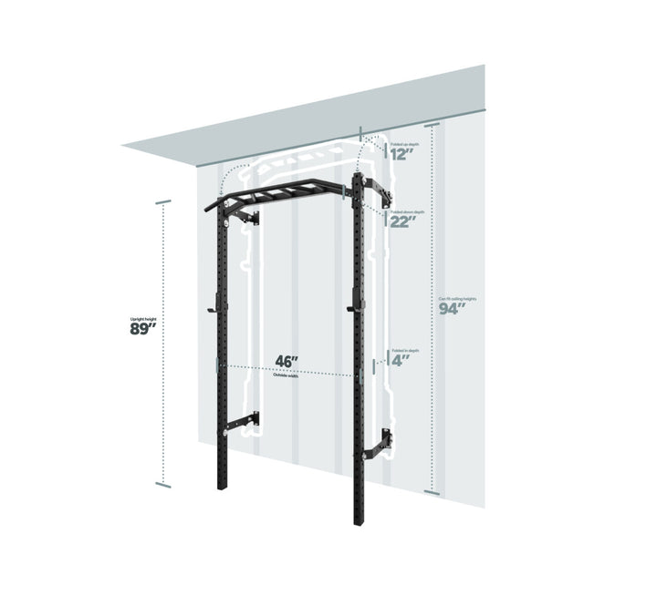 Profile® ONE Squat Rack with Pull-Up Bar – PRx Performance