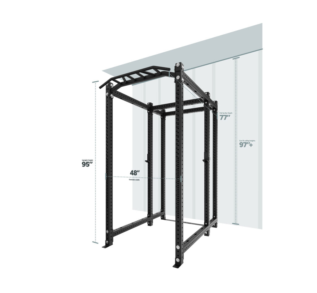 Build Limitless™ 6-Post Power Rack – PRx Performance