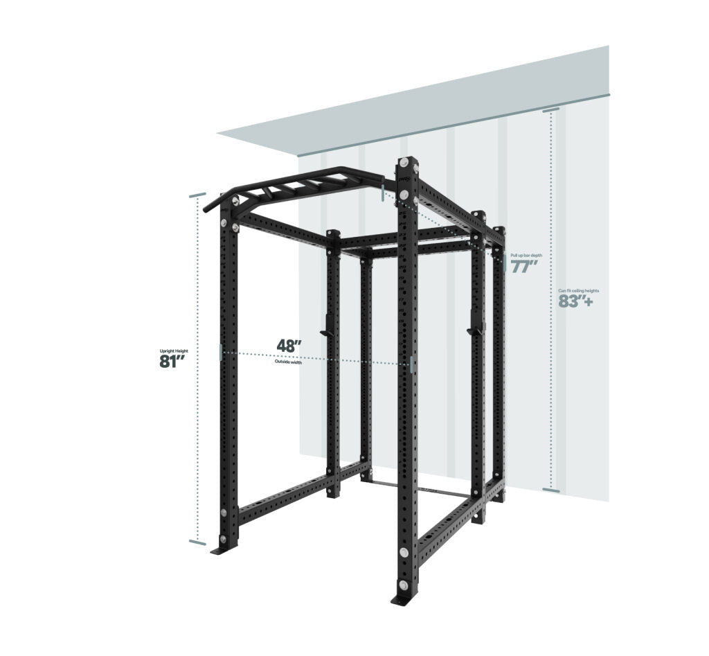 Build Limitless™ 6-Post Power Rack – PRx Performance