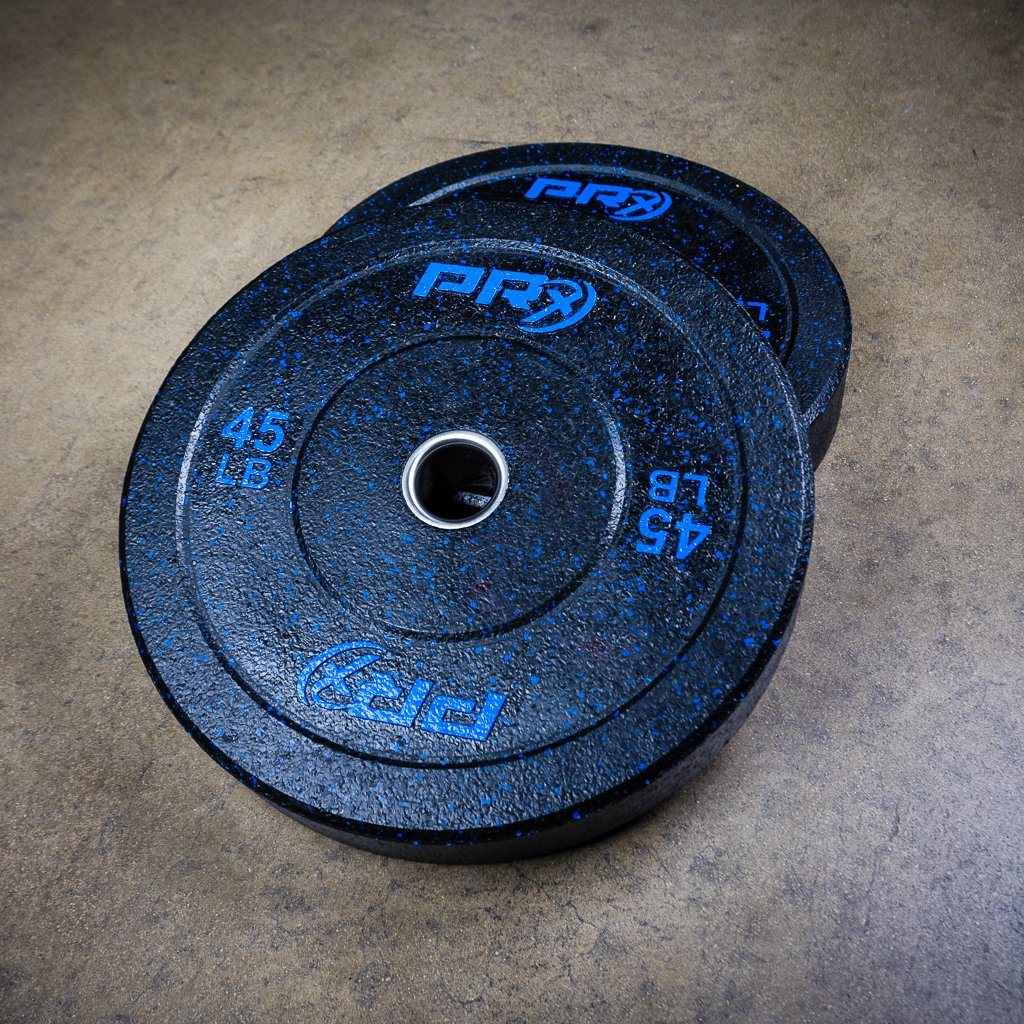 PRx Color Fleck Bumper Plates – PRx Performance