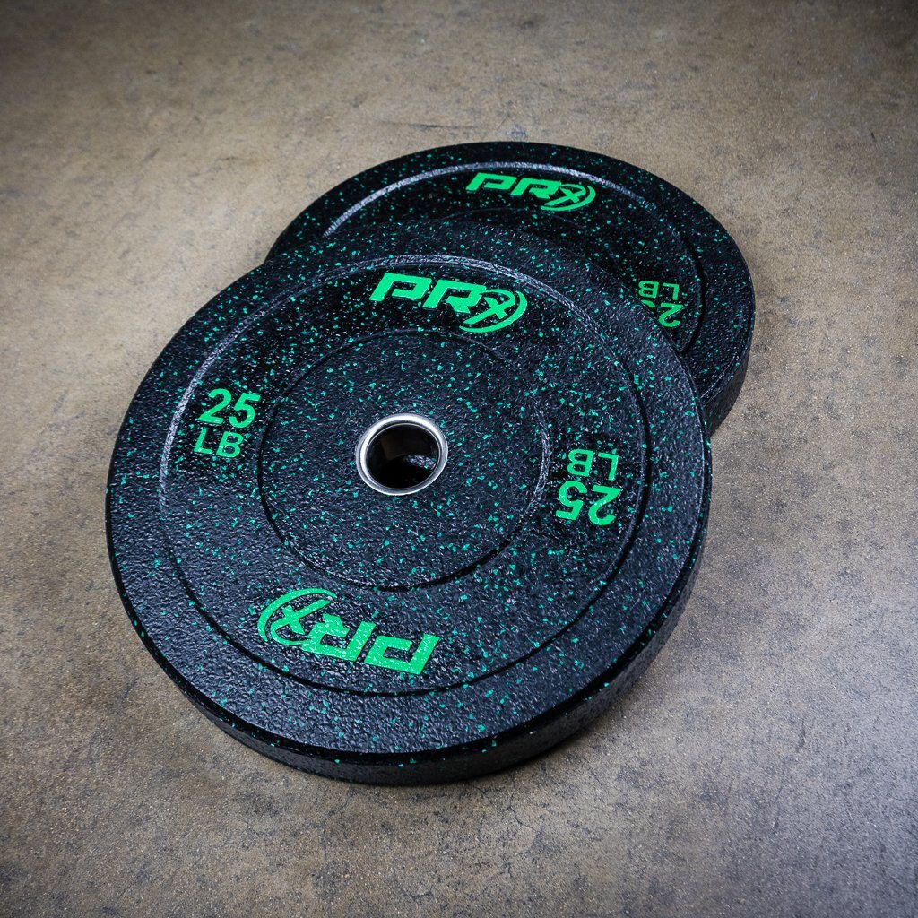 PRx Color Fleck Bumper Plates – PRx Performance